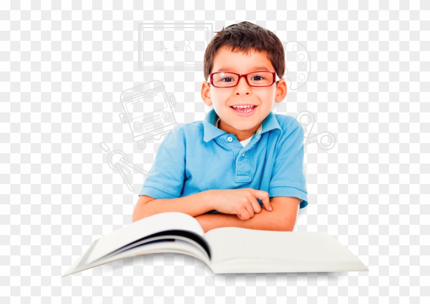 A Boy With A Book - Sing And Learn Phonics [book] - Free Transparent ...